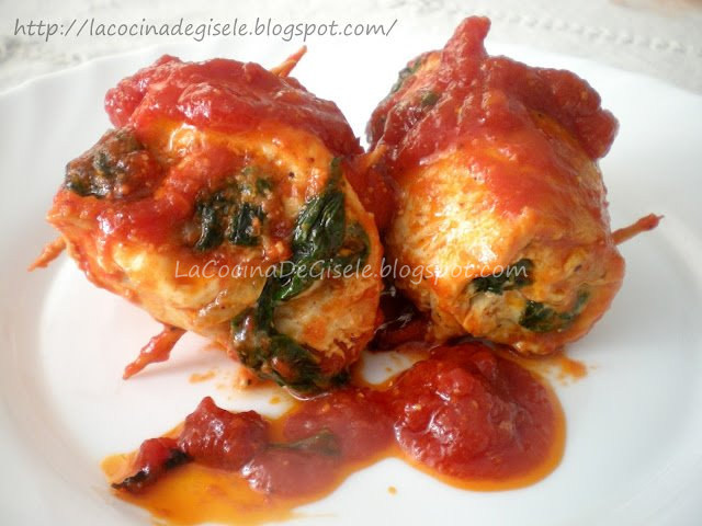 Involtini di pollo (chicken rolls) – LA COCINA DE GISELE