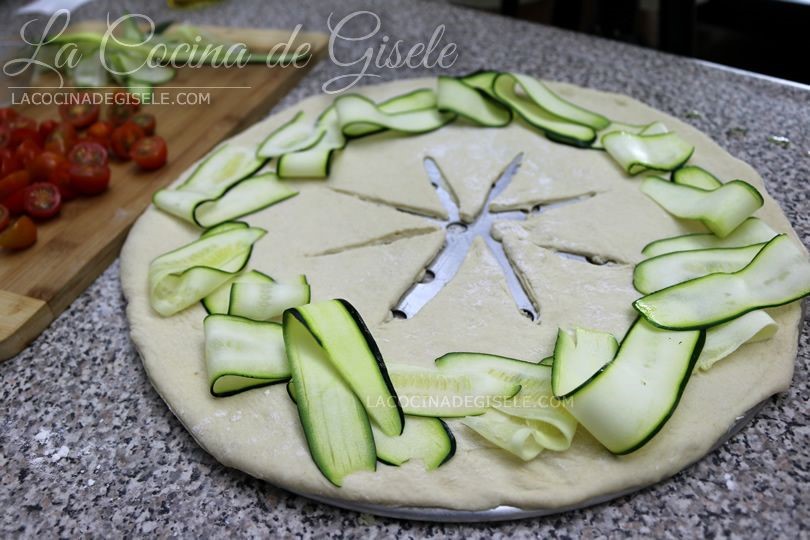 Vegetable Corona Pizza Recipe – LA COCINA DE GISELE